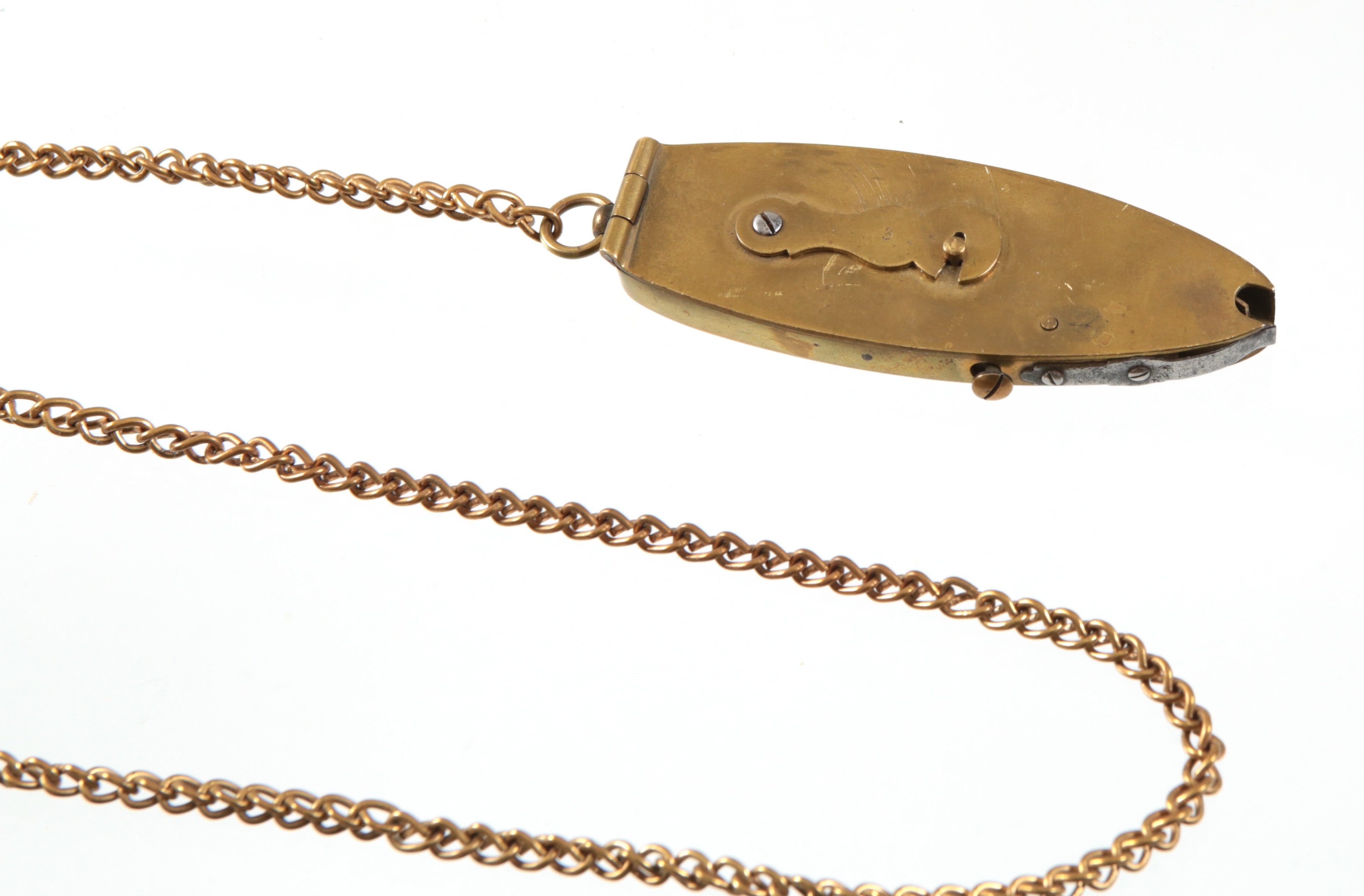 Lot 44 - French Percussion Cap Dispenser, 19th Century