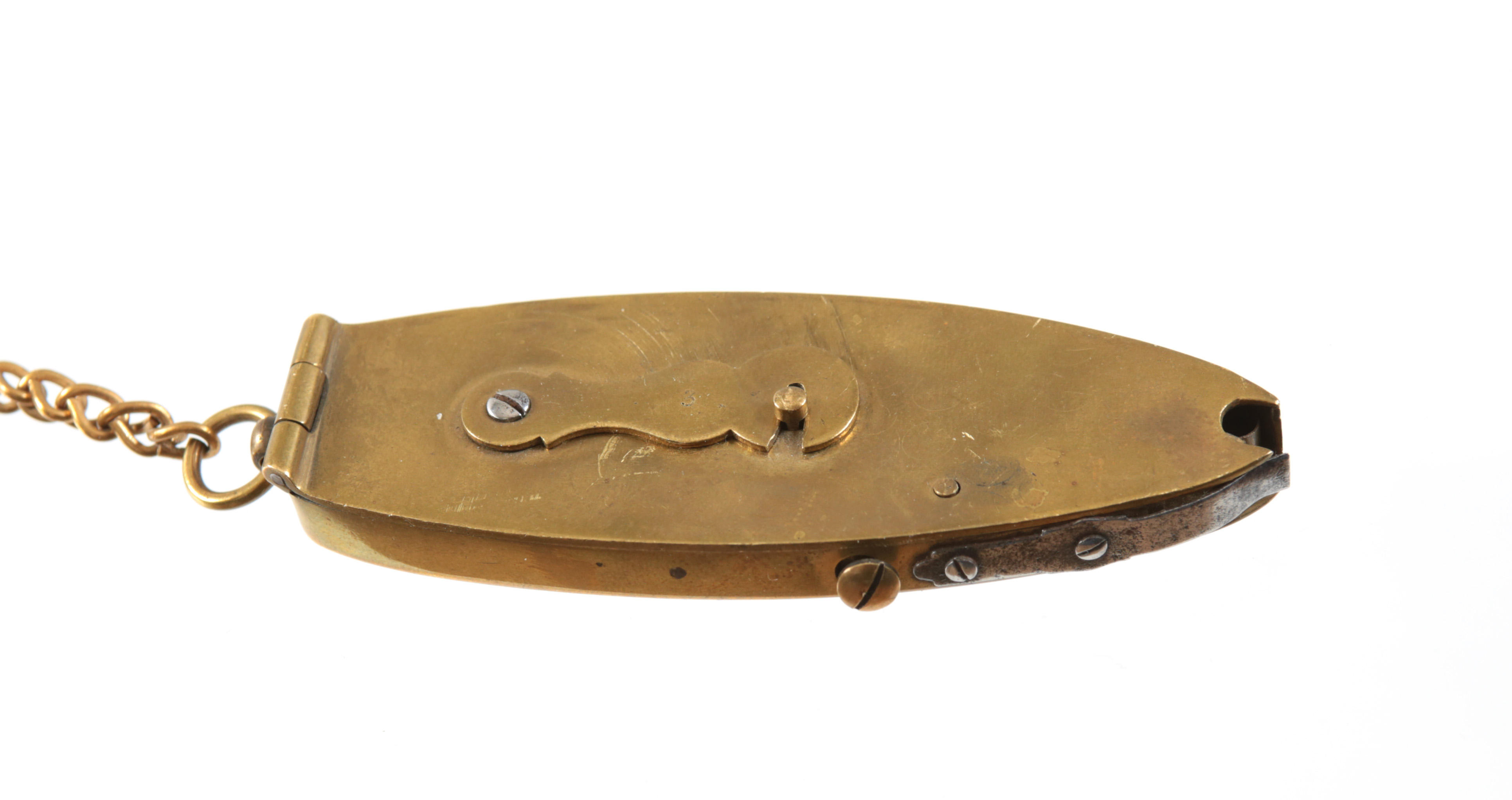 Lot 44 - French Percussion Cap Dispenser, 19th Century