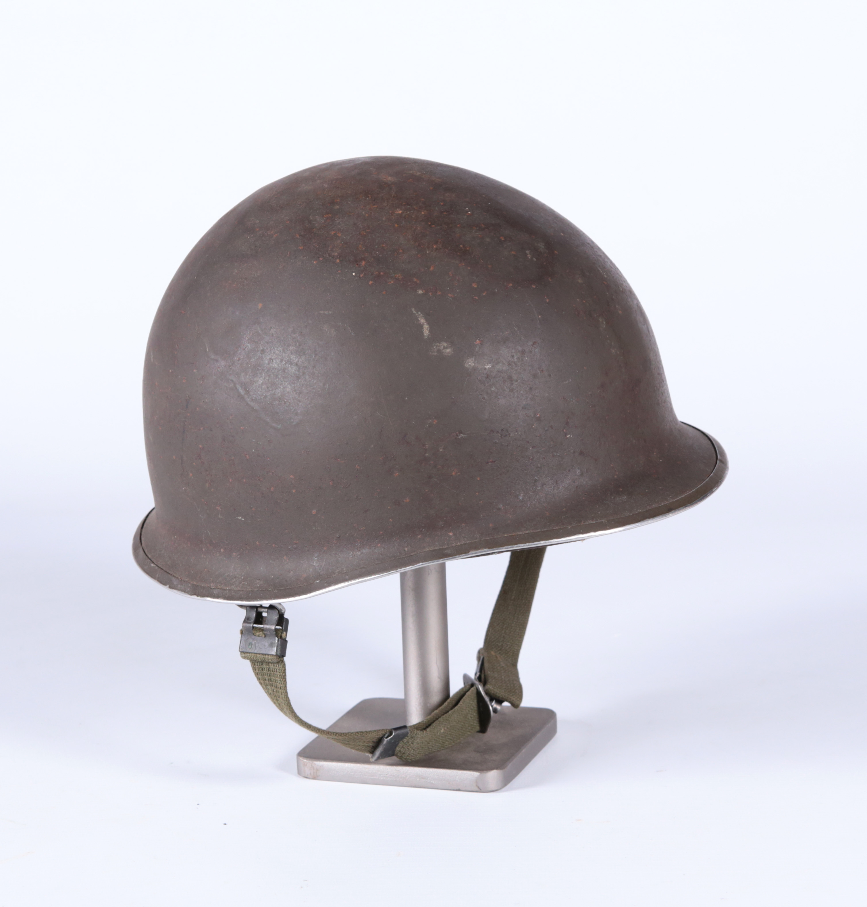 Lot 120 - Belgian M51 Steel Combat M1 Helmet