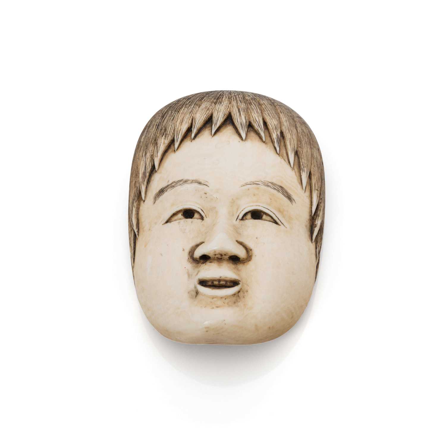 Lot 92 - Japanese Shojo Mask Netsuke