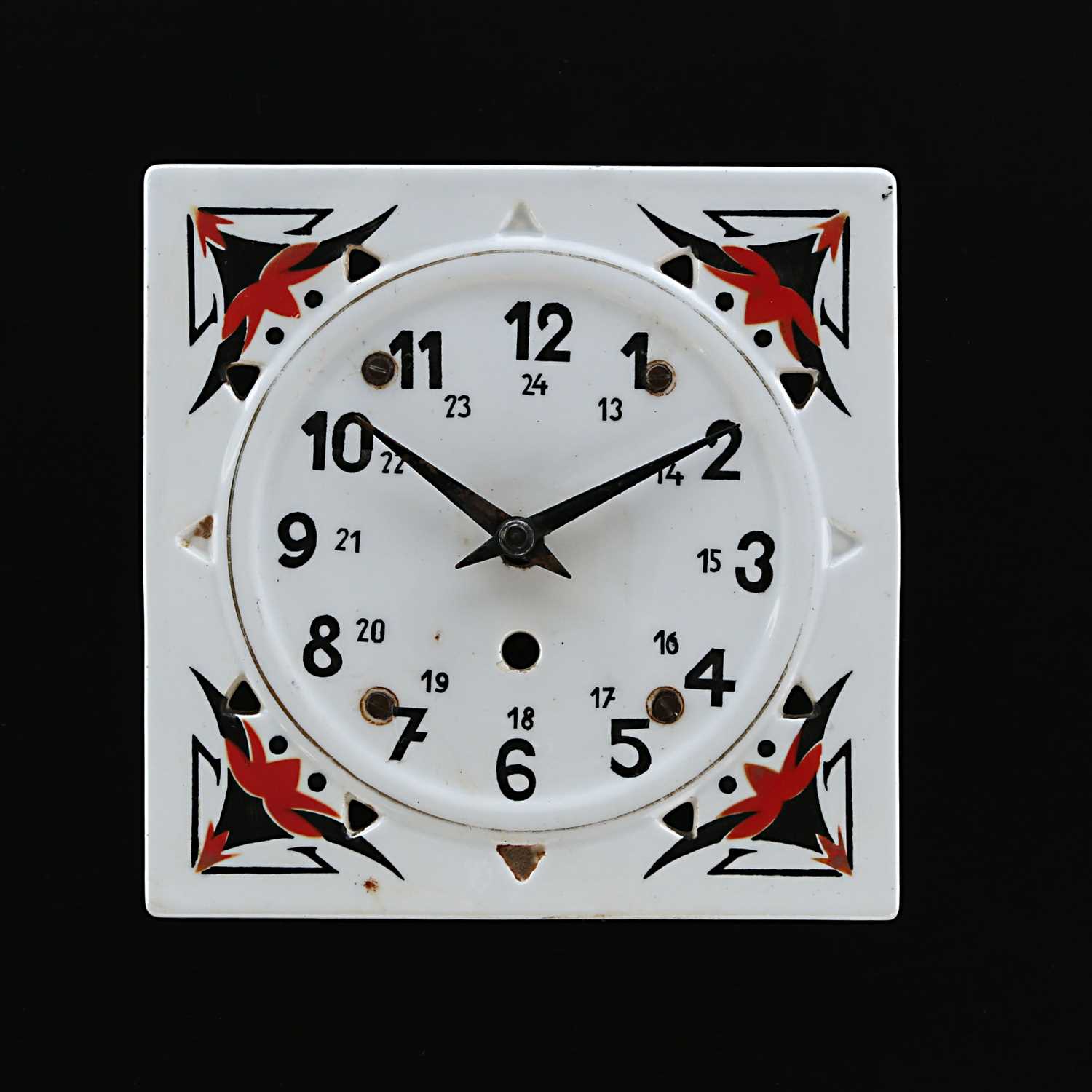 Lot 900 - A Ceramic Wall Clock